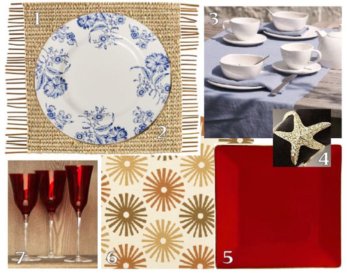 Seven Hot Picks for a Star Spangled Table Setting - Gracious Style Blog